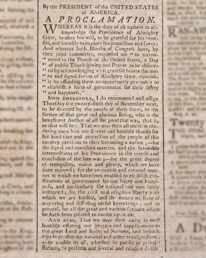 Brief History of Thanksgiving – Uncharted Lancaster